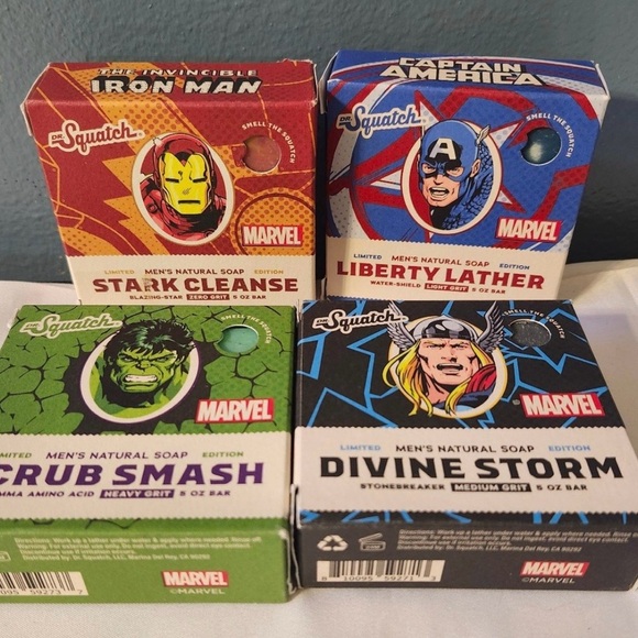 Dr. Squatch | Grooming | Dr Squatch Marvel Limited Edition Mens Natural ...